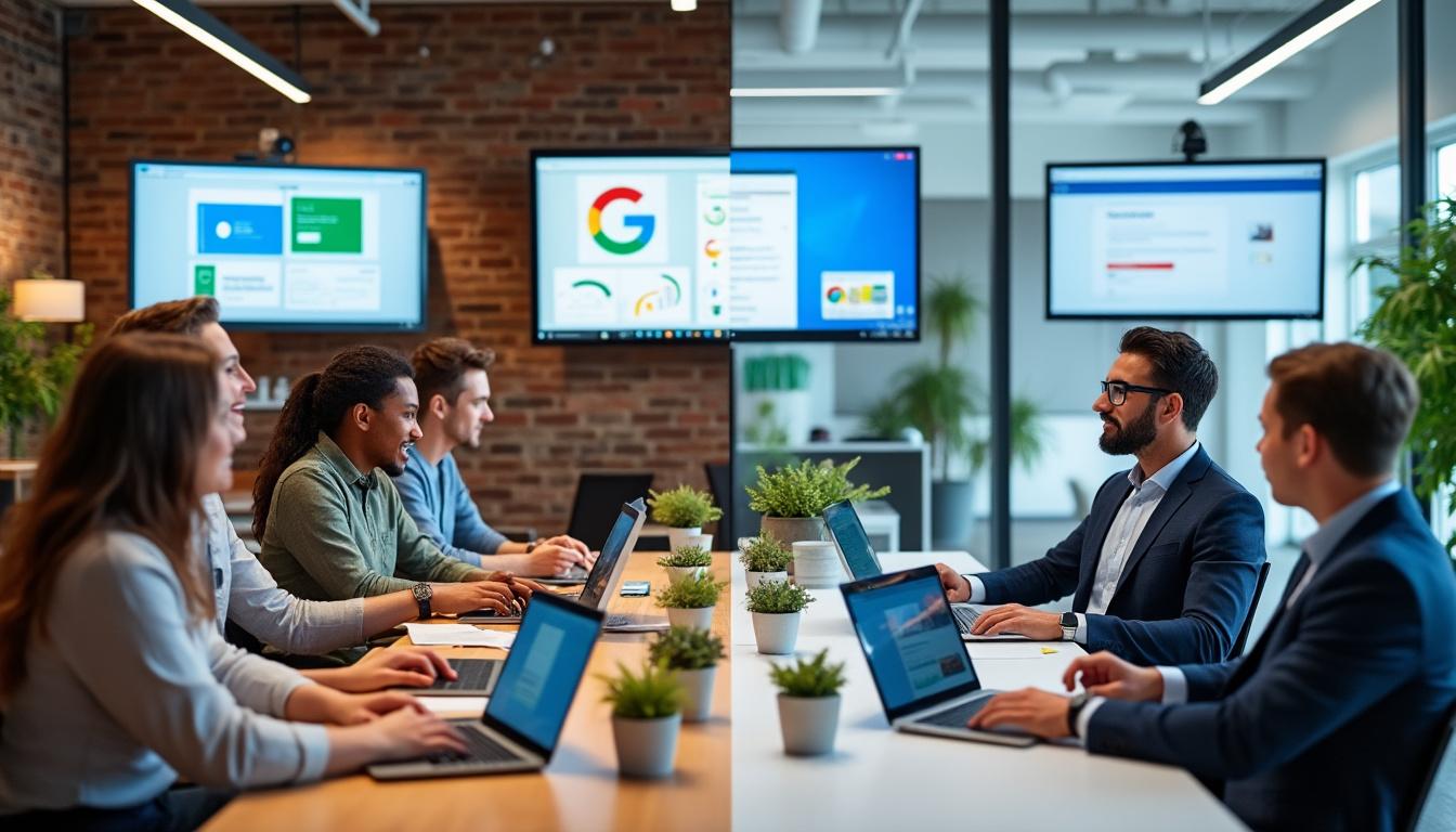 Google Workspace Ou Microsoft 365 : Quel Est Le Meilleur Allié Digital